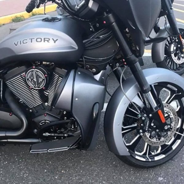 Victory Lower Fairings w/8″ Pods – Engineered Adapters