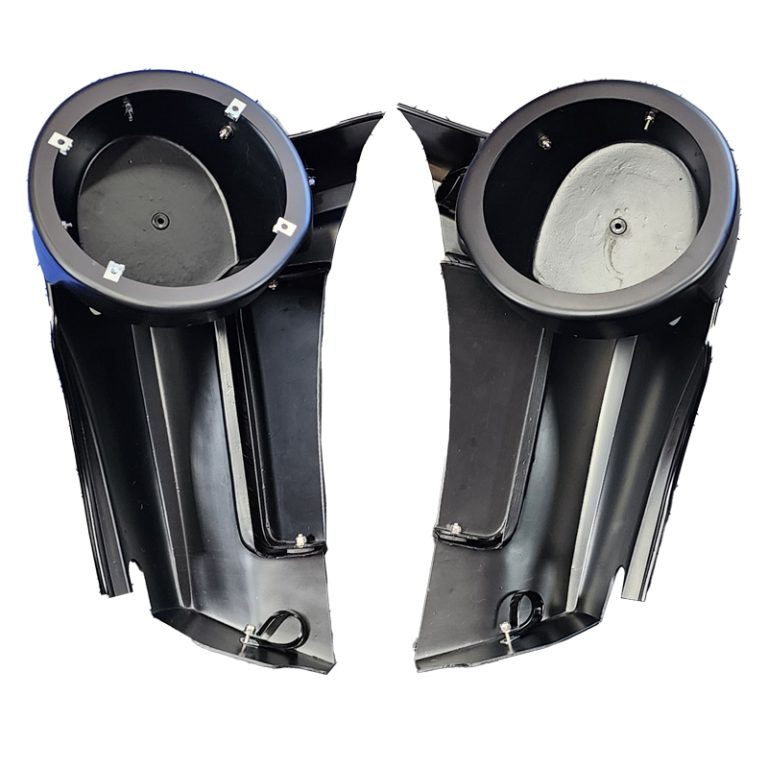 Victory Lower Fairings w/8″ Pods – Engineered Adapters